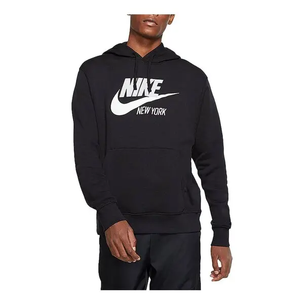 Nike Club Fleece New York Hoodie 'black - Black/multi-color