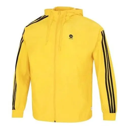 Adidas Neo Essentials Windbreaker Jackets 'yellow