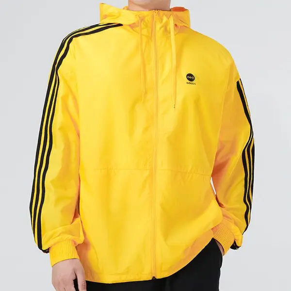Adidas Neo Essentials Windbreaker Jackets 'yellow
