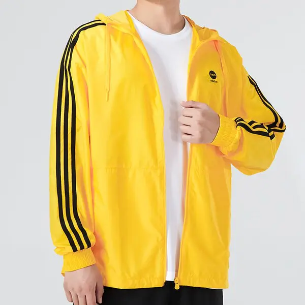 Adidas Neo Essentials Windbreaker Jackets 'yellow