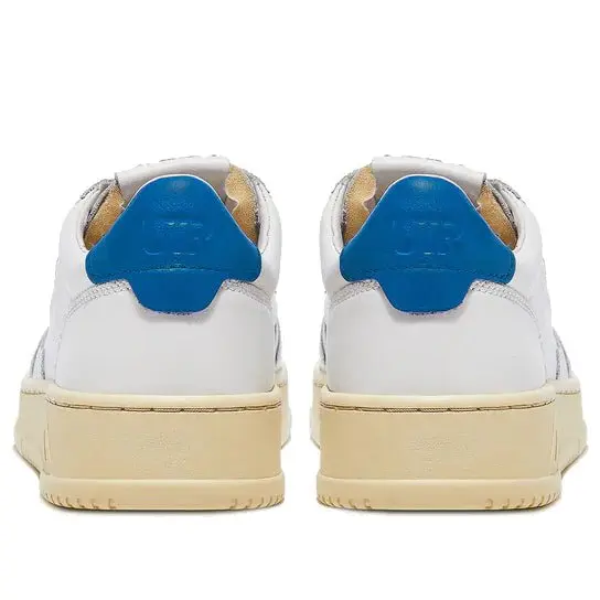 AUTRY Medalist Low Leather 'white Blue