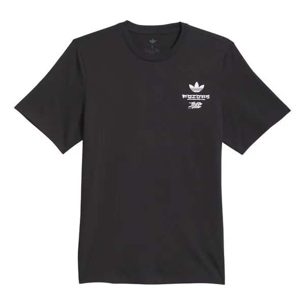 Adidas Skateboarding X Temple Of Skate Crane T-shirt Asia Sizing - Black