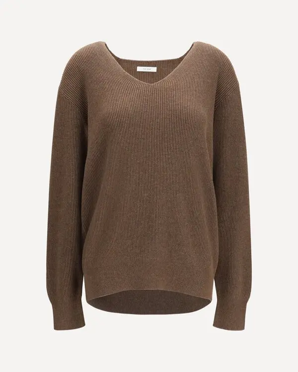 THE ROW Phef Cotton And Cashmere Sweater
