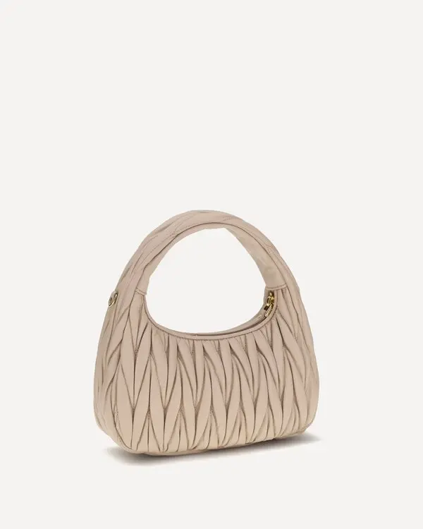 Miu Miu Wandler Hobo Handbag - Cream