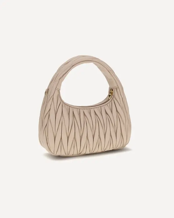Miu Miu Wandler Hobo Handbag - Cream
