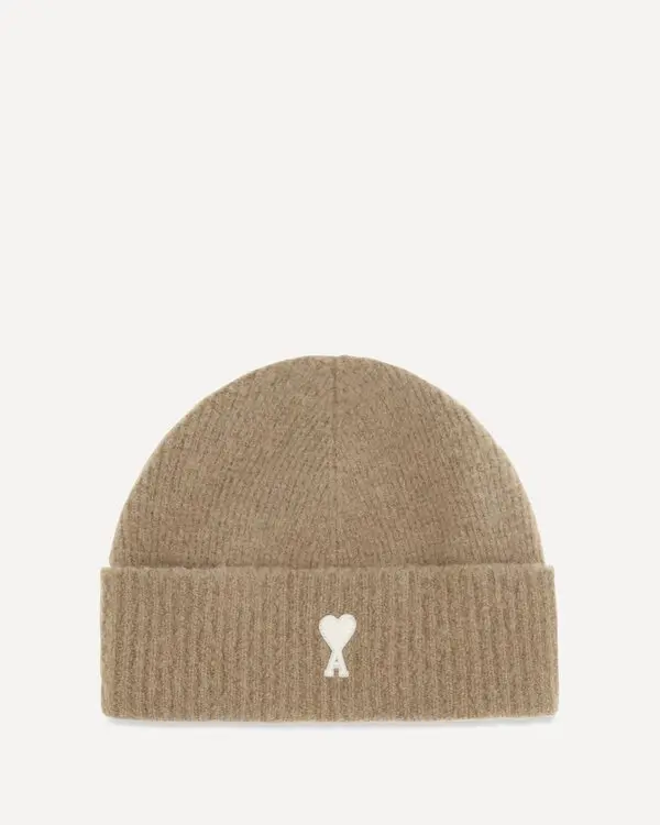 AMI Paris De Coeur Wool Beanie