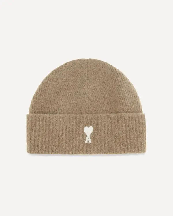 AMI Paris De Coeur Wool Beanie