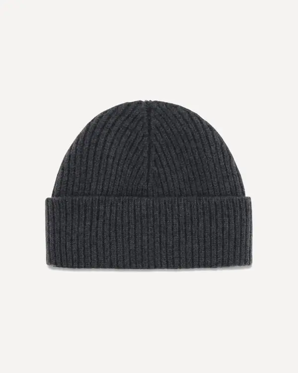 AMI Paris Quota De Coeur Wool Beanie