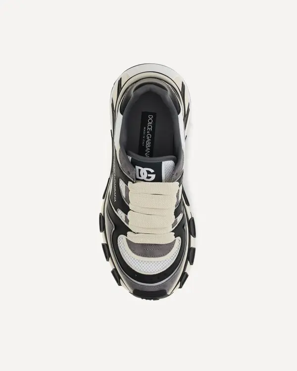 Dolce & Gabbana Mesh Details Sneakers
