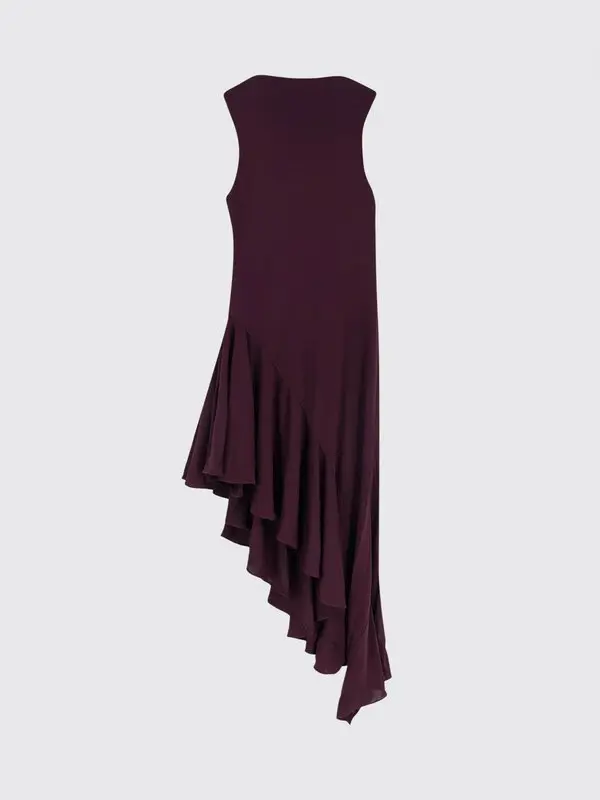 ALAIA Asymmetrical Ruffle Dress