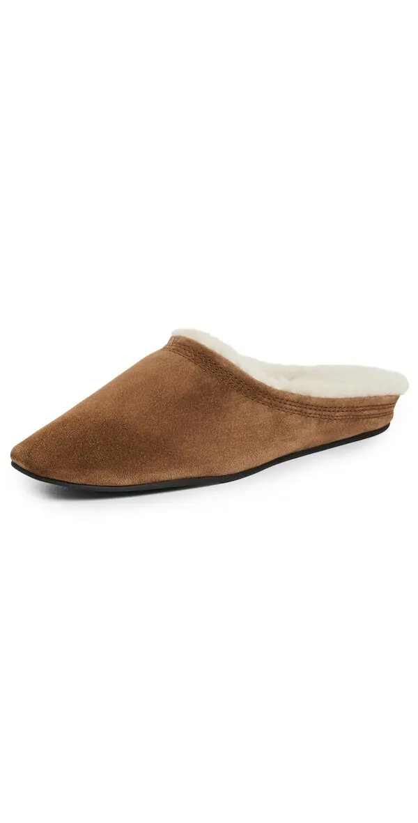 Veronica Beard Narcisa Shearling Mules