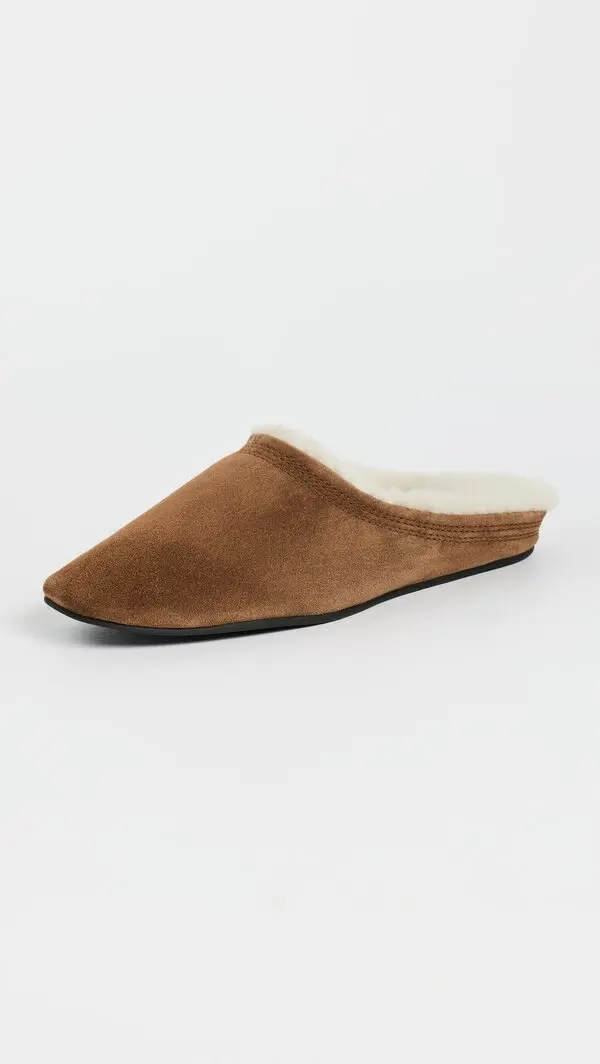 Veronica Beard Narcisa Shearling Mules
