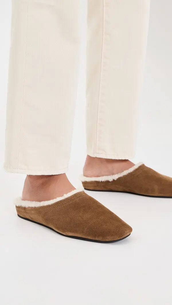 Veronica Beard Narcisa Shearling Mules