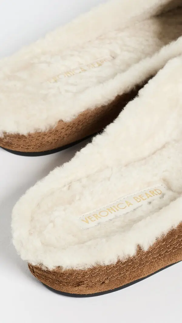 Veronica Beard Narcisa Shearling Mules