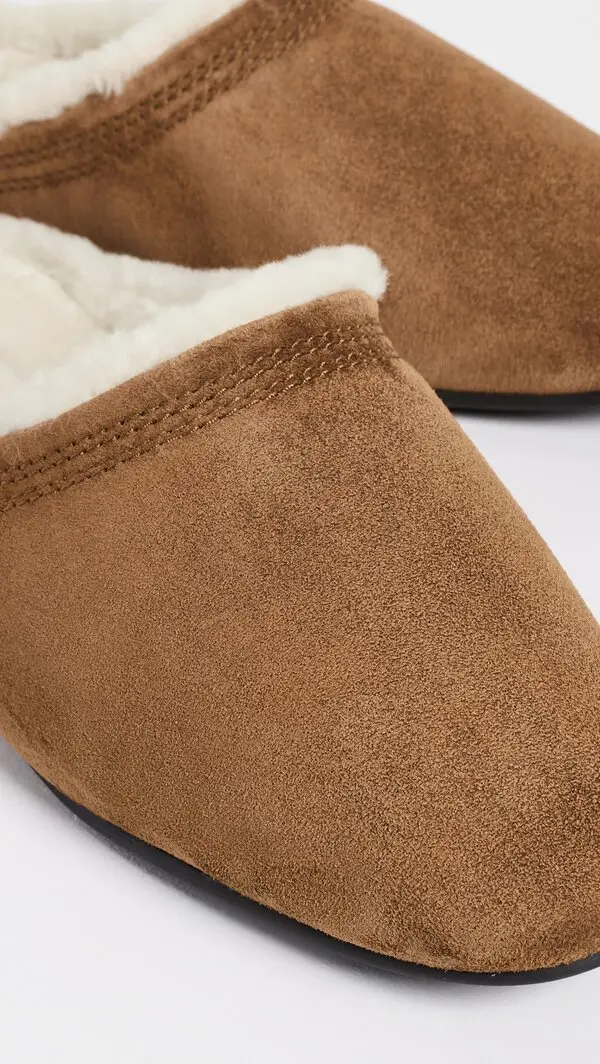 Veronica Beard Narcisa Shearling Mules