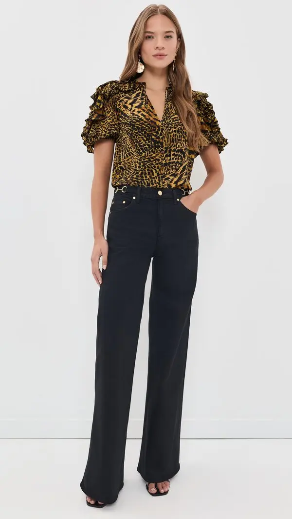 Ulla Johnson The Stretch Valory Flare Jean