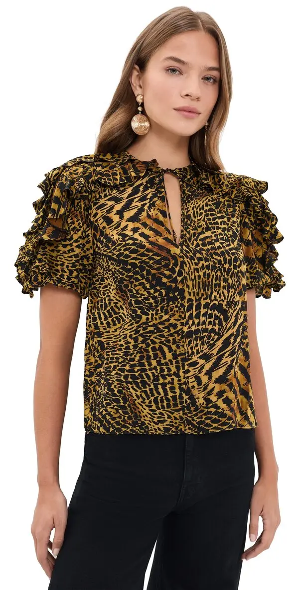 Ulla Johnson Josephine Silk Top