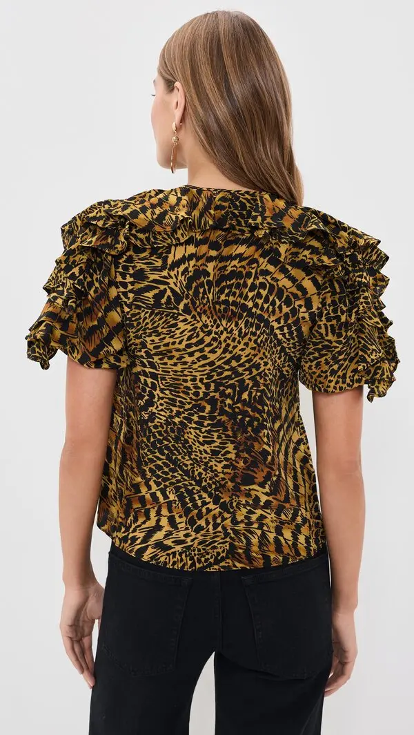 Ulla Johnson Josephine Silk Top
