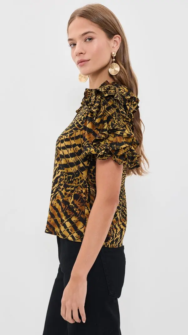 Ulla Johnson Josephine Silk Top