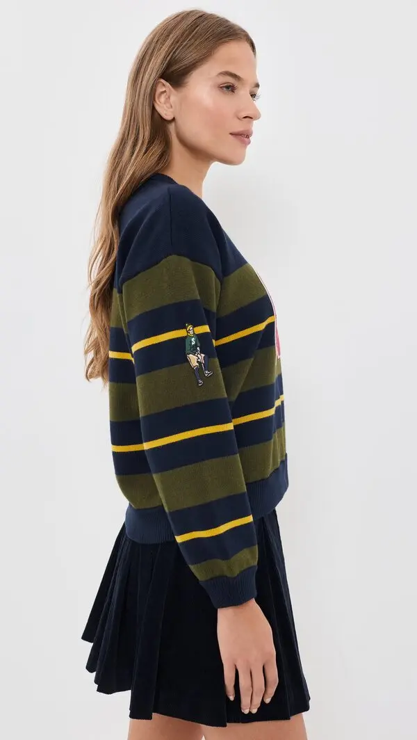 Sea Mina Novelty V Neck Sweater