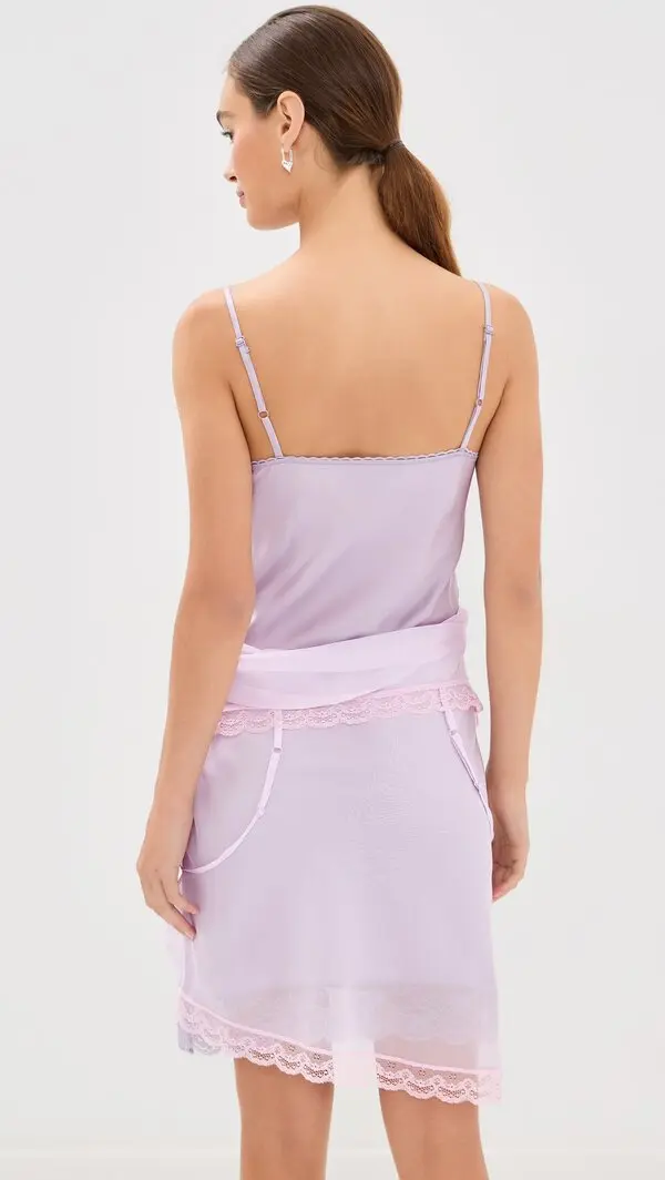 Marc Jacobs Layered Satin Slip Dress