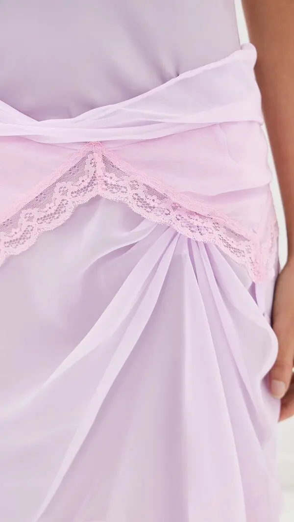 Marc Jacobs Layered Satin Slip Dress