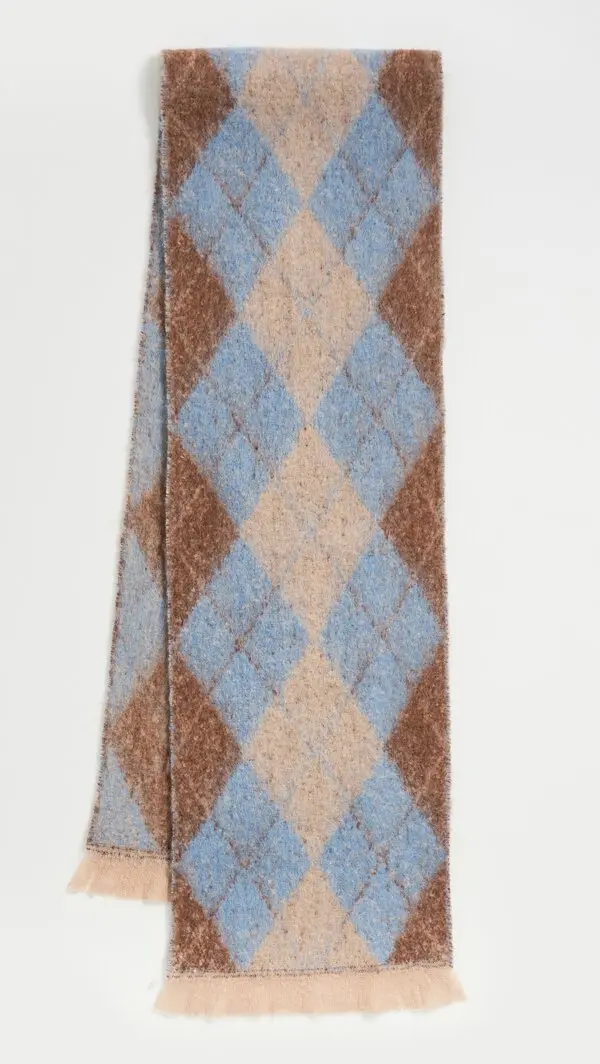 Hat Attack Argyle Scarf