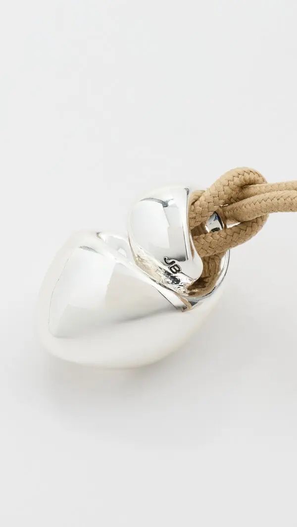 Jenny Bird Estelle Rope Necklace - High Polish Silver