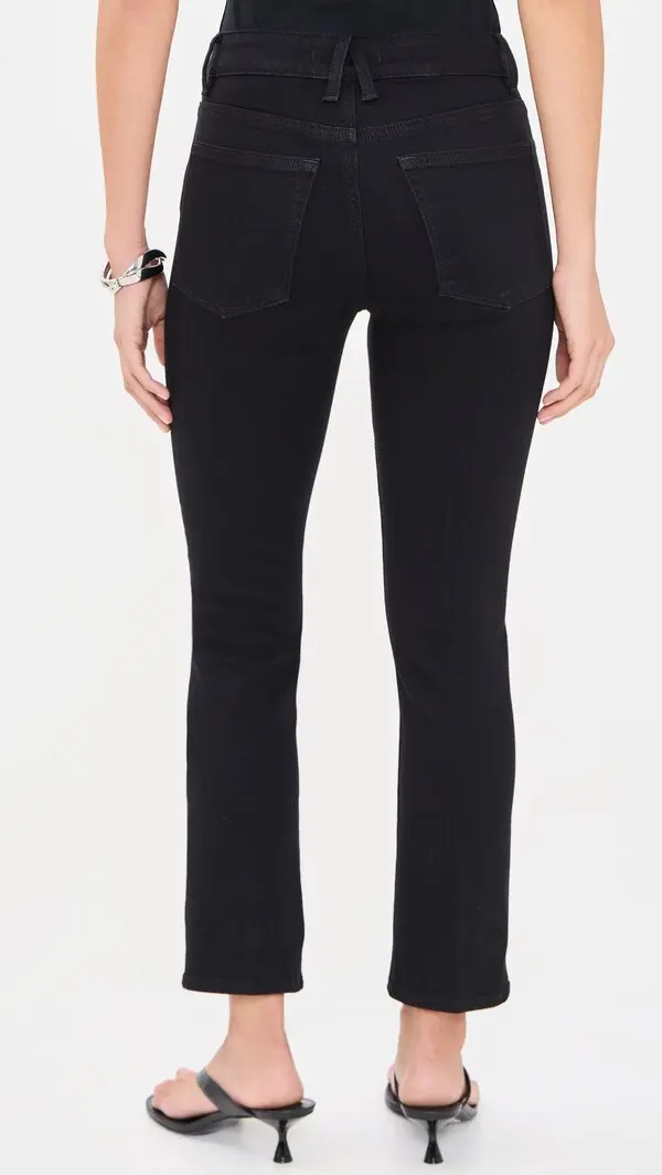 Good American Soft Tech Good Legs Straight Jeans