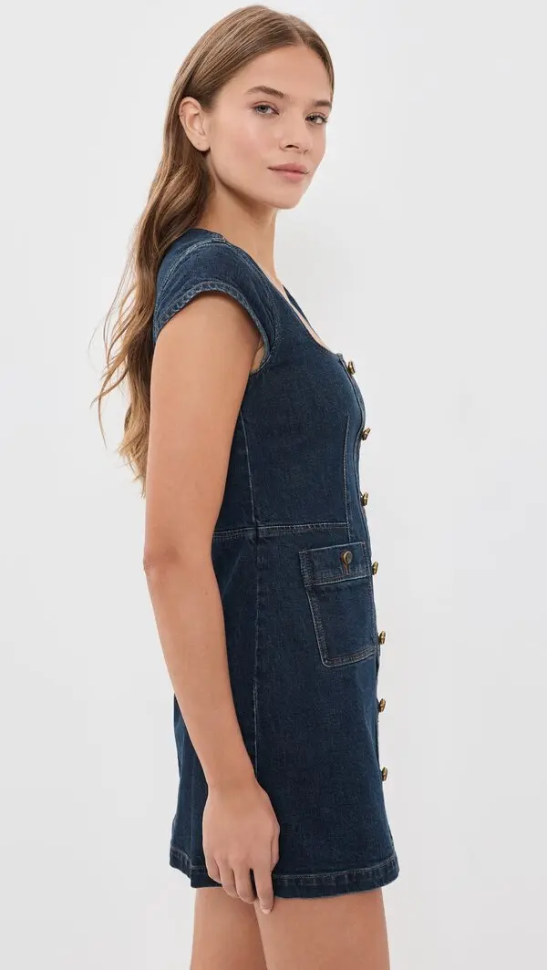 Paige Joanna Denim Mini Dress