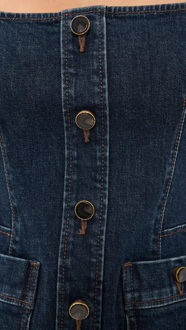 Paige Joanna Denim Mini Dress