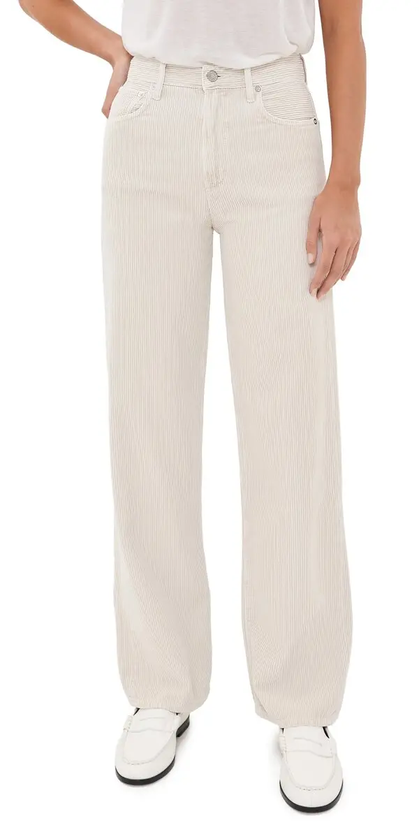 AGOLDE Ren High Rise Wide Leg Corduroy Pants