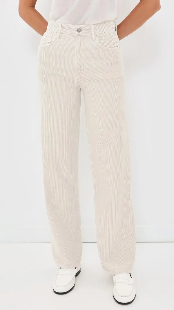 AGOLDE Ren High Rise Wide Leg Corduroy Pants