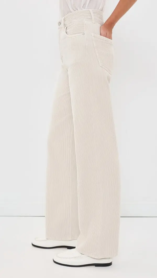 AGOLDE Ren High Rise Wide Leg Corduroy Pants