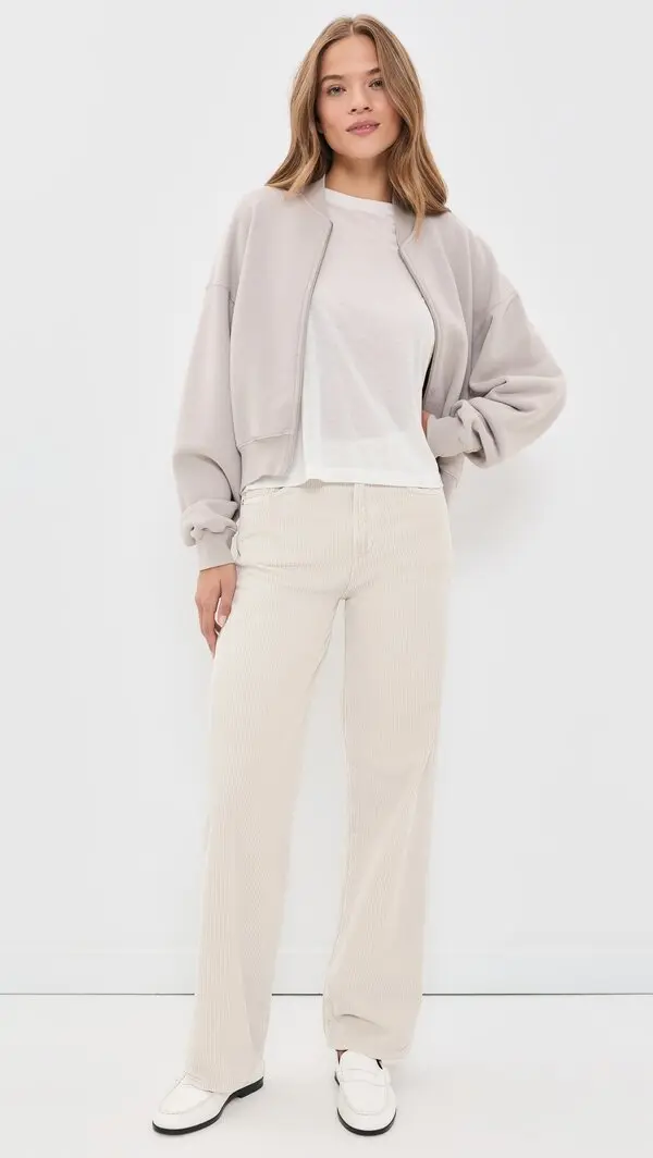 AGOLDE Ren High Rise Wide Leg Corduroy Pants