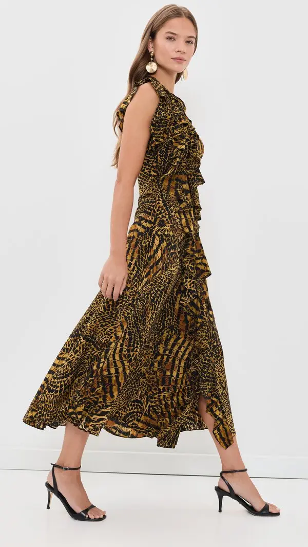 Ulla Johnson Ameline Silk Dress - Wren