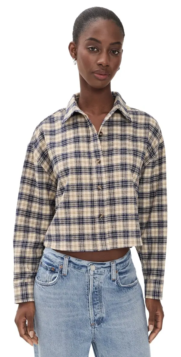 PERFECTWHITETEE Tate Button Down Shirt