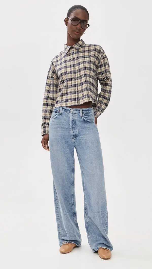 PERFECTWHITETEE Tate Button Down Shirt