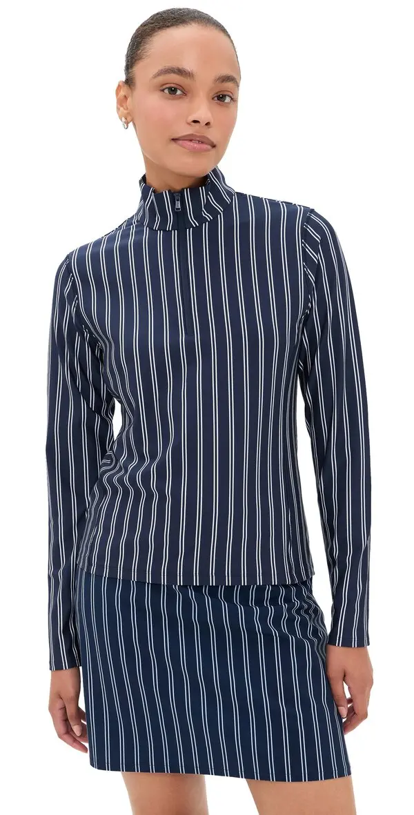 Rlx Ralph Lauren Mock Neck Half Zip Pullover