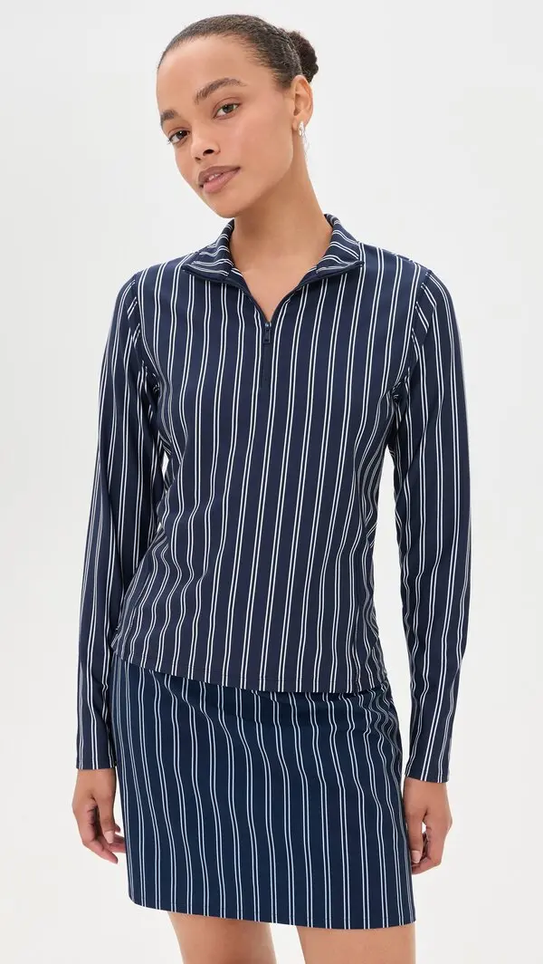 Rlx Ralph Lauren Mock Neck Half Zip Pullover