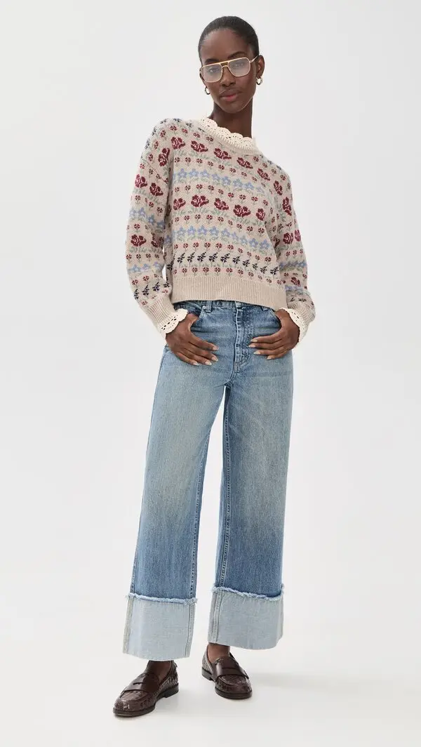 Sea Zayna Denim Straight Leg Jeans