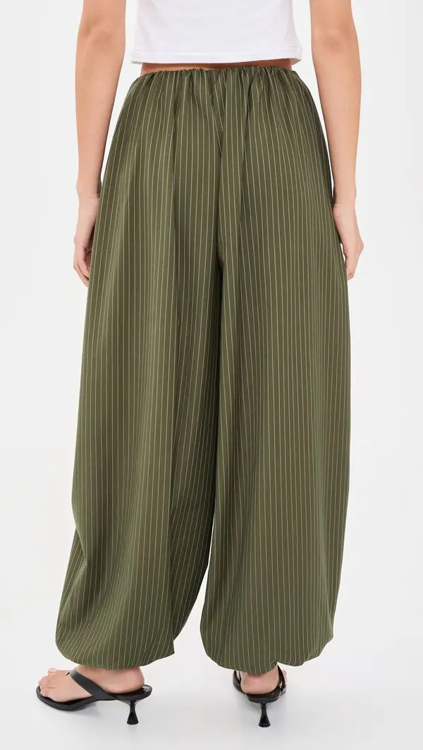 MUSE ASSEMBLY Eva Pinstripe Trousers