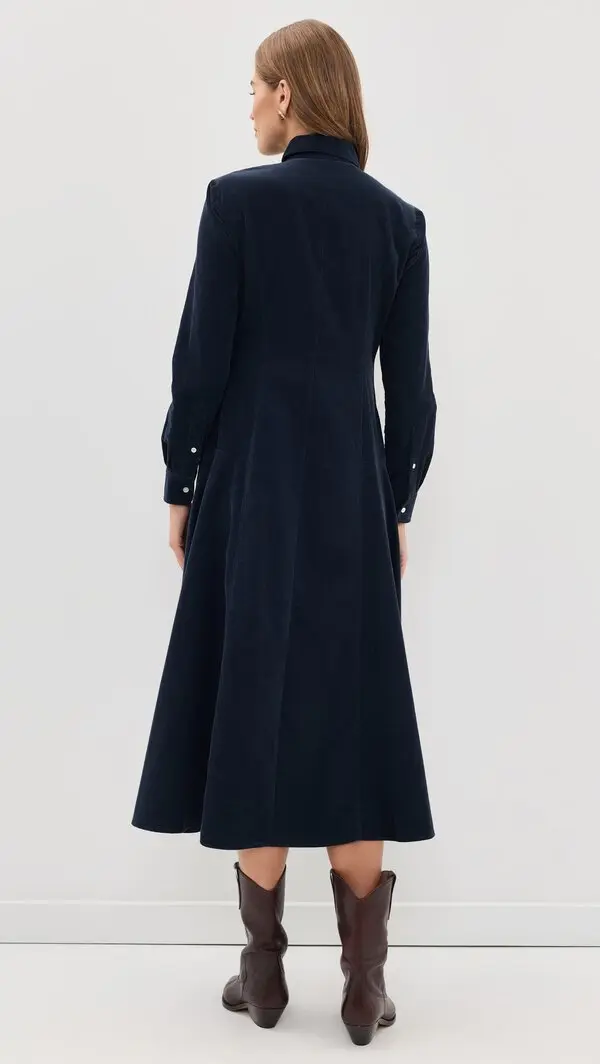 Polo Ralph Lauren Corduroy Collared Shirt Dress