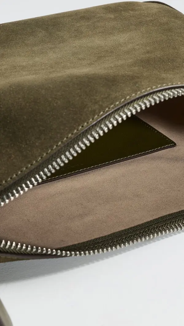 Tory Burch Romy Suede Shoulder Bag - Leccio