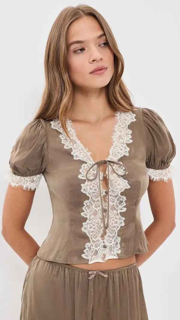 For Love & Lemons Luna Top