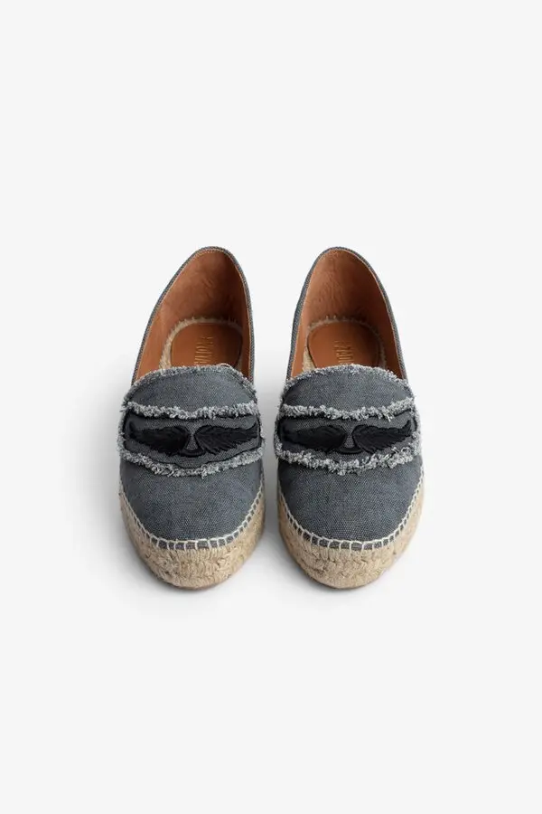 Zadig&Voltaire Canvas Espadrilles
