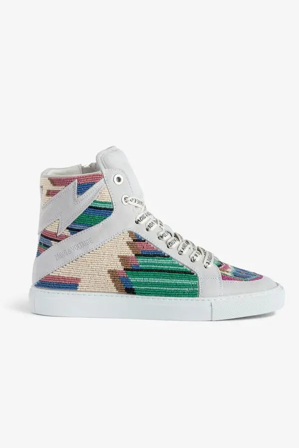 Zadig&Voltaire Zv1747 High Flash High-top Trainers