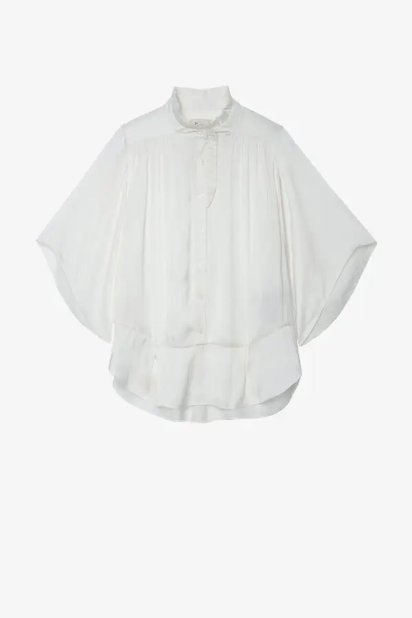 Zadig&Voltaire Taro Satin Top