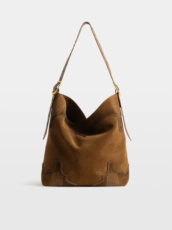 Zadig&Voltaire Jane Western Hobo Bag