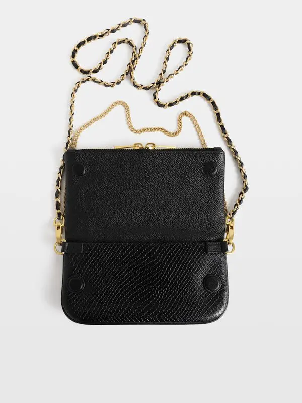 Zadig&Voltaire Rock Mini Soft Wild Clutch